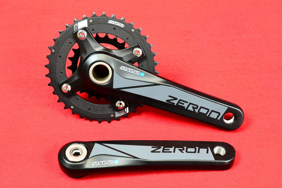 【新品】新品★SR SUNTOUR★SRサンツアー ZERON-2X★シマノ・ホローテック2互換★36-22T★170mm★9-11速★MTBダブル★クランク★ e6~f2 の落札情報詳細 ...