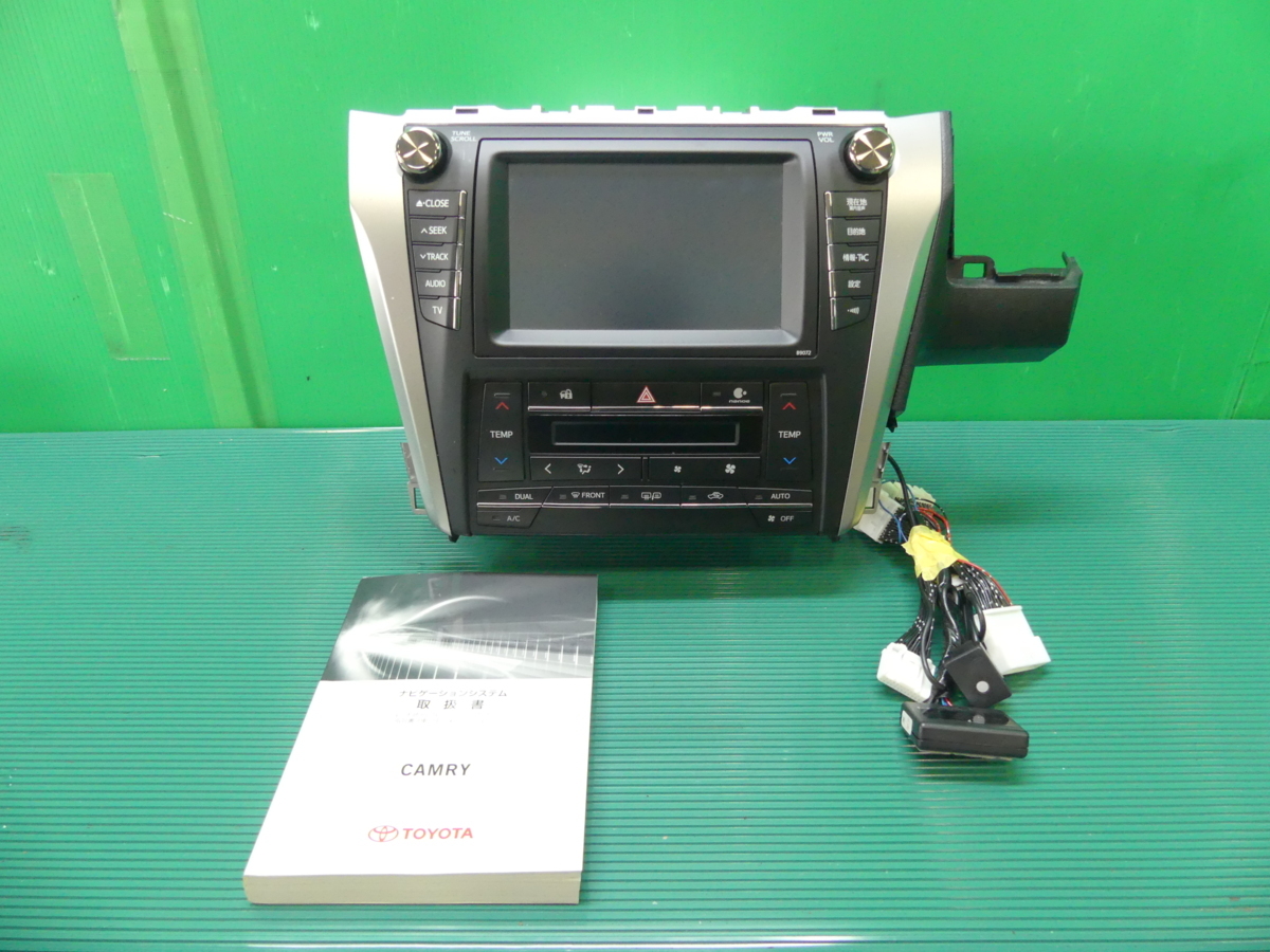 カムリ AVV50 純正 マルチ ナビ 2014年 エアコンパネル カーナビ 86804-33740 29029 Y192の落札情報詳細 - Yahoo!オークション落札価格検索 オークフリー