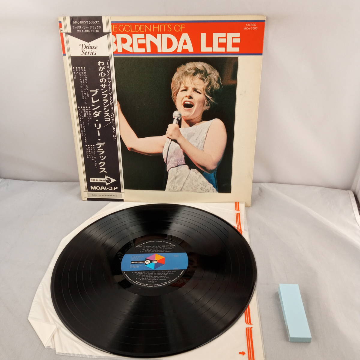 K0218【レコード Brenda Lee ブレンダ・リー / The Golden Hits Of Brenda Lee わが心の ...