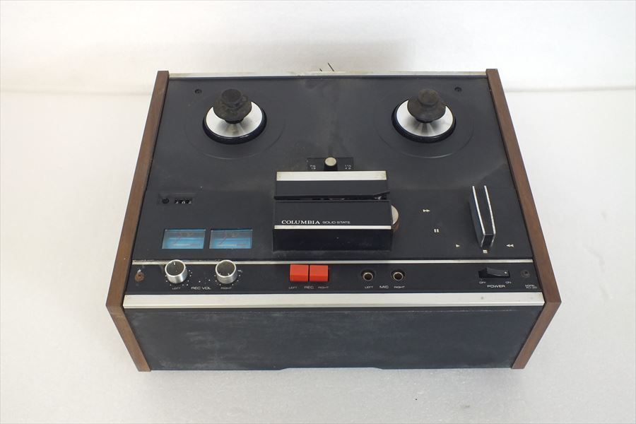 COLUMBIA コロンビア 7D26 オープンリールデッキ 現状品 中古 210102k6270の落札情報詳細 - Yahoo!オークション落札価格検索 オークフリー