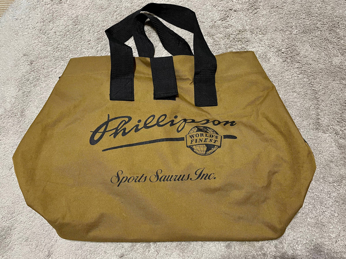 SPORTS SAURUS スポーツザウルス Phillipsonフィリプソン BALSA50 バルサ50 少し大きめのトートバッグ 中古の ...