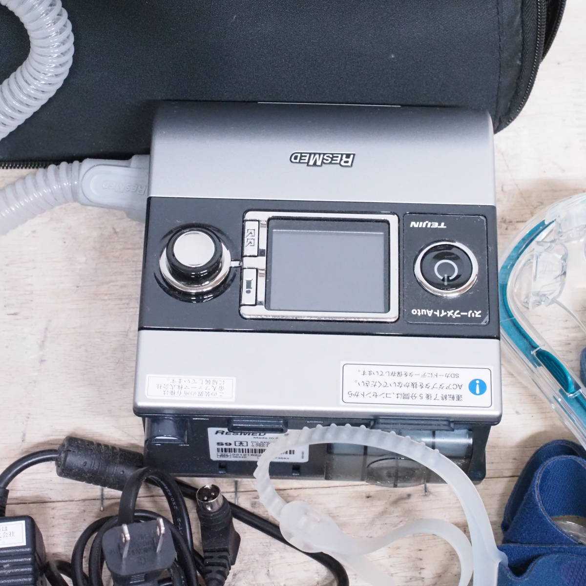 e) スリープメイト Auto S9 RESMED IPX1 睡眠時無呼吸症候群 CPAP SASの落札情報詳細 - ヤフオク落札価格検索 ...