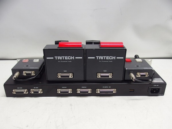 TRITECH 放送MA用カフシステム ACS-12A ACS-OP1x2台 CMC-DIR CMC-DIR-Dry +CMC-DIR用スイッチ *318613 626~631の落札情報詳細 ...