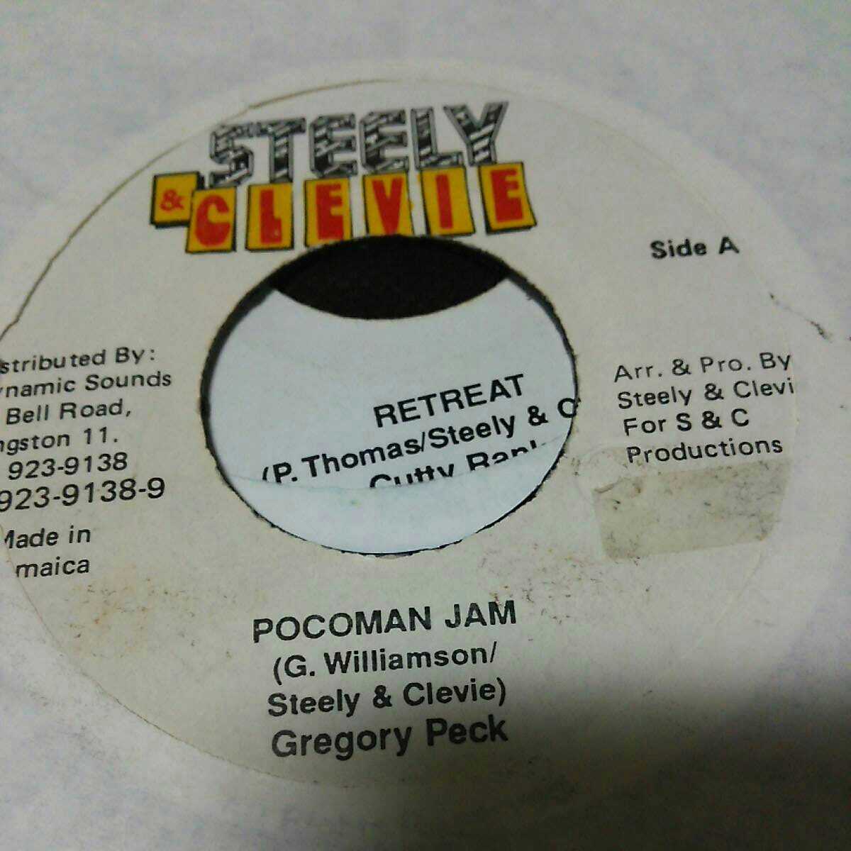 Gregory Peck /Pocoman Jam Big Tune Cutty Ranks/Retleat Poco Riddim同オケ2枚 ...
