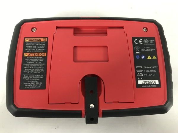 【新品】Snap-on スナップオン EEDM525FJ デジタルマルチメーター 未使用 S5605924の落札情報詳細 - ヤフオク落札価格 ...