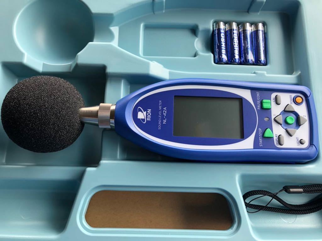 【新品】【新品未使用】リオン 普通騒音計 NL-42A 音響振動測定器 (検定なし) の落札情報詳細| ヤフオク落札価格情報 オークフリー