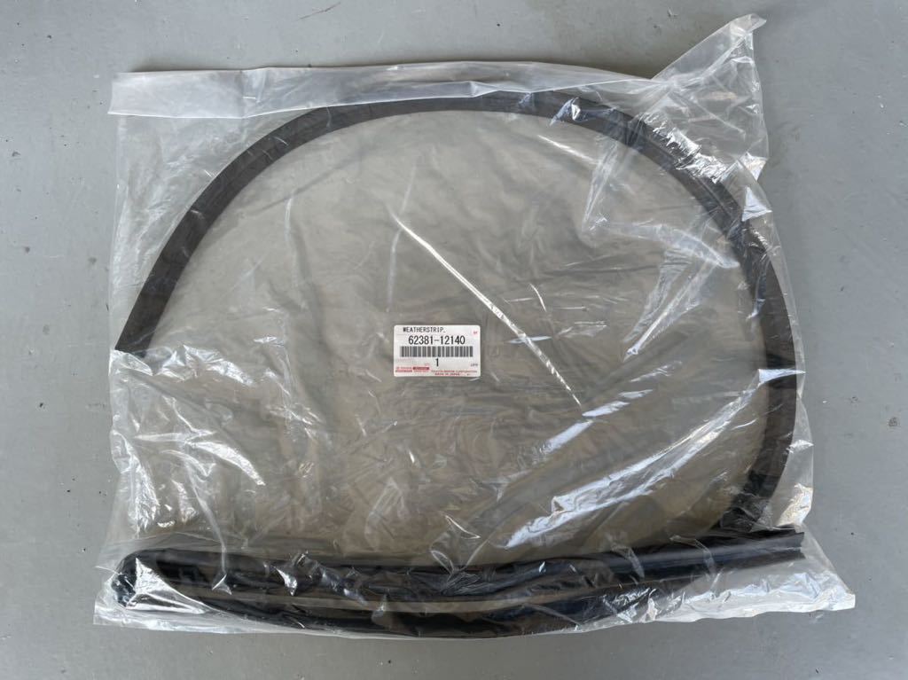 【新品】AE86 レビン トレノ 3ドア クォータガラス ウェザーストリップ 62381-12140の落札情報詳細 - ヤフオク落札価格検索 ...