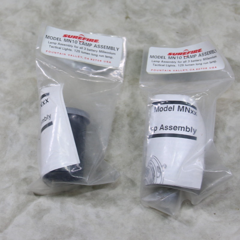 【未使用】【SUREFIRE（シュアファイヤー）】MN10 LAMP ASSEMBLY 交換用バルブ M961 M962 M3 未使用品〈軍 ...