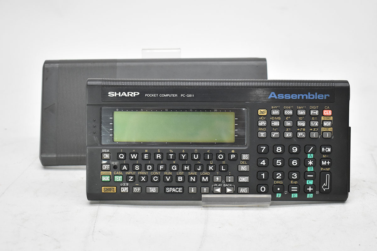 SHARP PC-G811 POCKET COMPUTER Assembler[シャープ][ポケットコンピュータ][ポケコン][当時物][PC][管01]Mの落札情報詳細 - Yahoo ...
