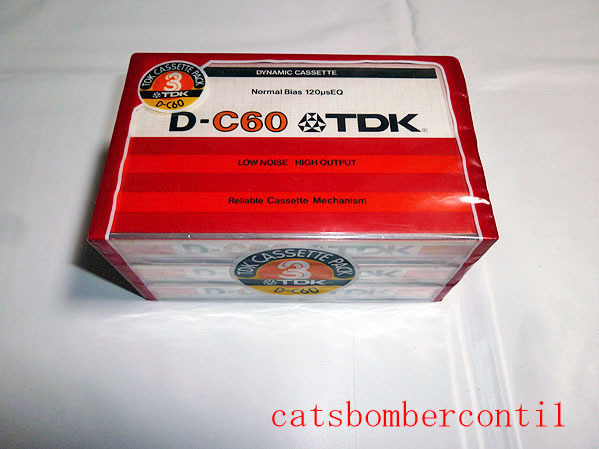 【未使用】未開封 カセットテープ TDK D-C60 3本セット ②の落札情報詳細 - ヤフオク落札価格検索 オークフリー