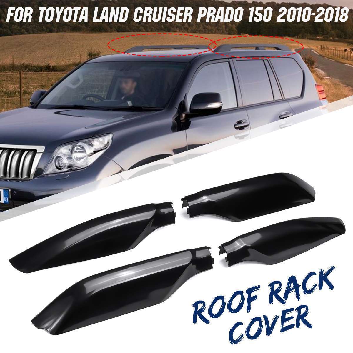 ルーフレール付き トヨタ用 GRJ120用 RZJ120用 LC120用 LC150用 TRJ120用 2003-2018 ルーフラ ...