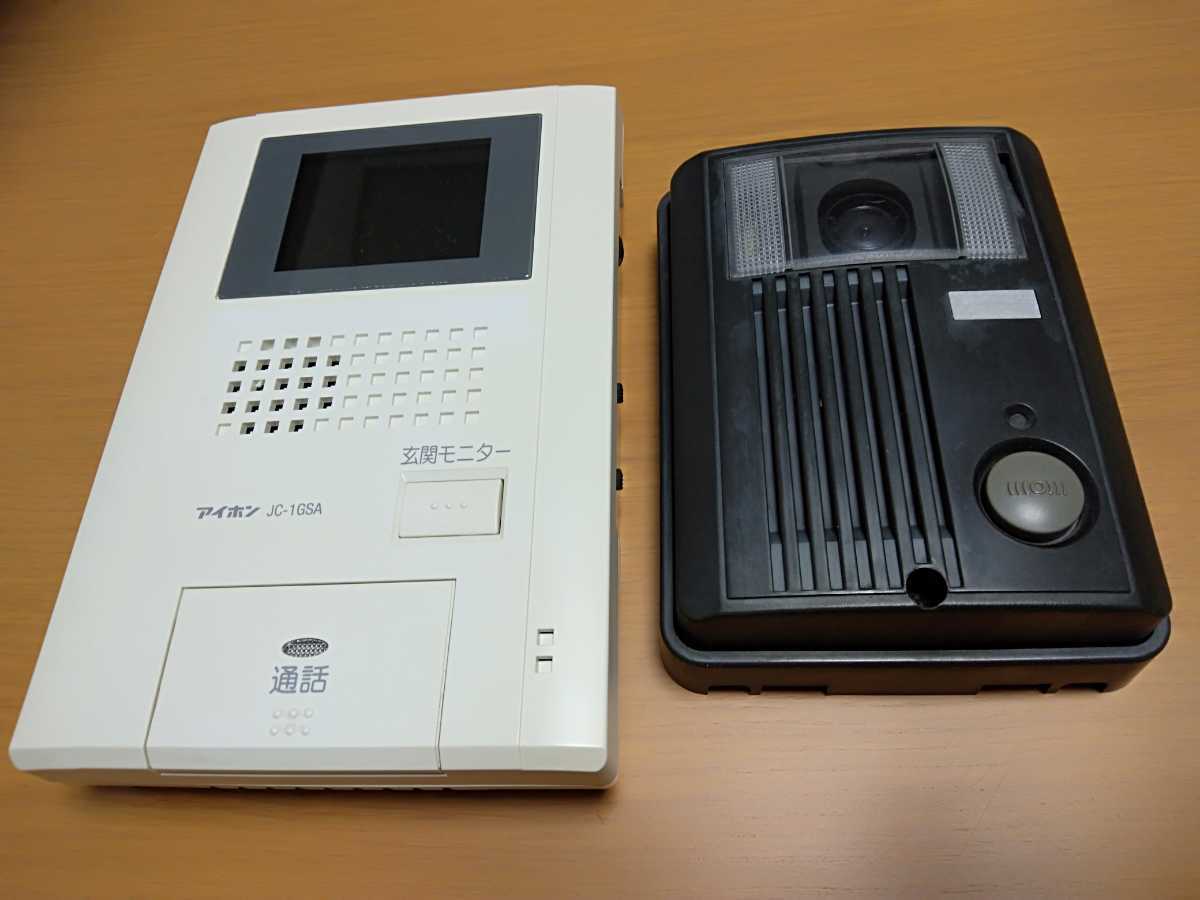 アイホン テレビドアホン MK-2MD モニター付親機 インターホン AIPHONE の落札情報詳細| ヤフオク落札価格情報 オークフリー