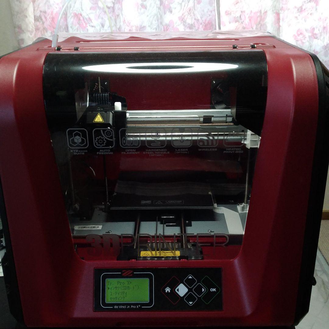 【未使用に近い （詳細）】3Dプリンター XYZプリンティング ダヴィンチ Jr. Pro X+ 動作確認のみ ほぼ新品 即決の場合送料無料 ...