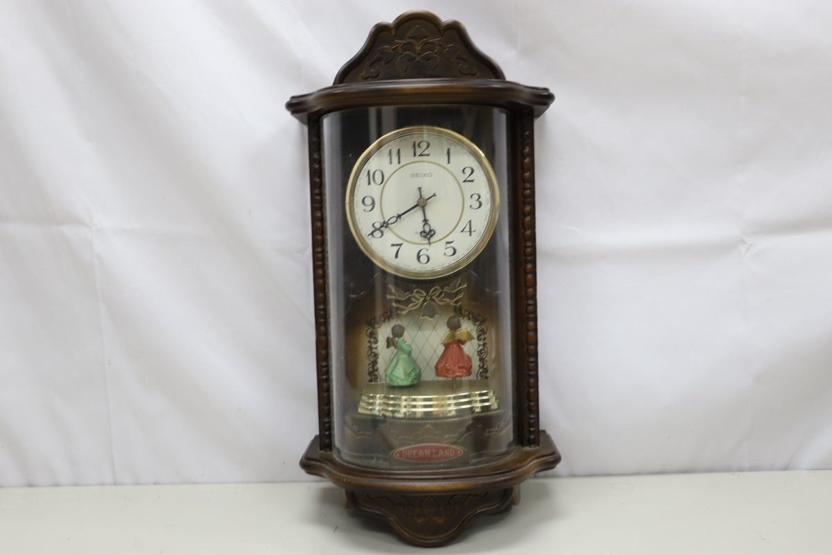 SEIKO DREAM LAND セイコー ドリームランド RY614B からくり時計 置き時計 の落札情報詳細| ヤフオク落札価格情報 オークフリー