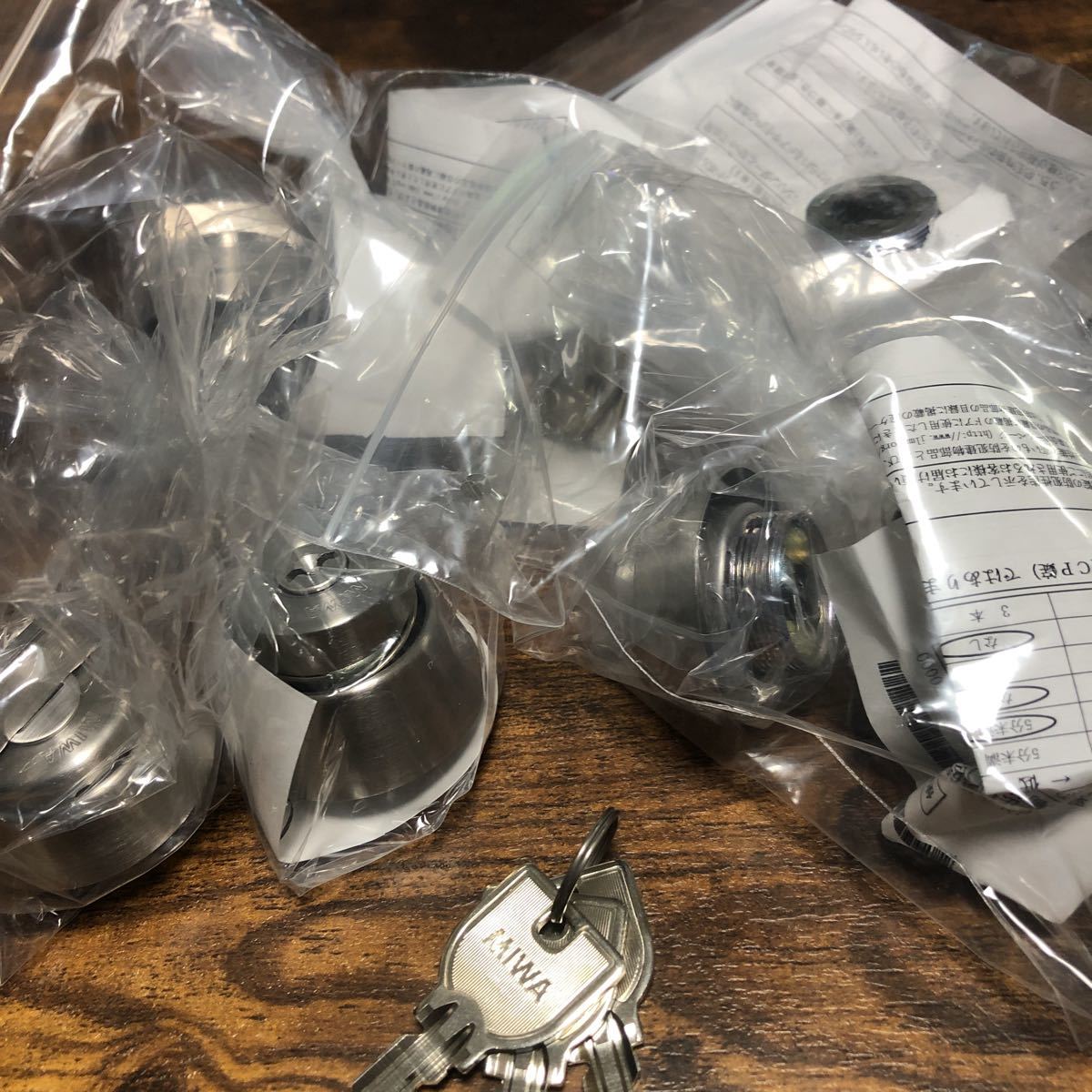 送料無料 即決 MIWA DGSP 刻印有り 美和 自動ドア用錠前 100mm見込 BS51mm U9型 K15301 シルバー YKK YSK15301U9-1 シリンダー サムターン の ...