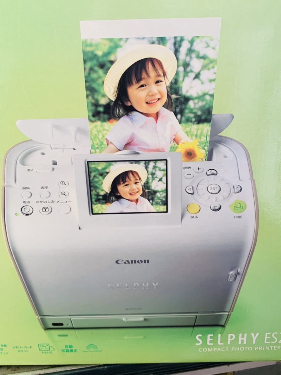 【未使用】SELPHY Canon フォトプリンター セルフィー キヤノン es2 未使用品の落札情報詳細 - Yahoo!オークション落札 ...