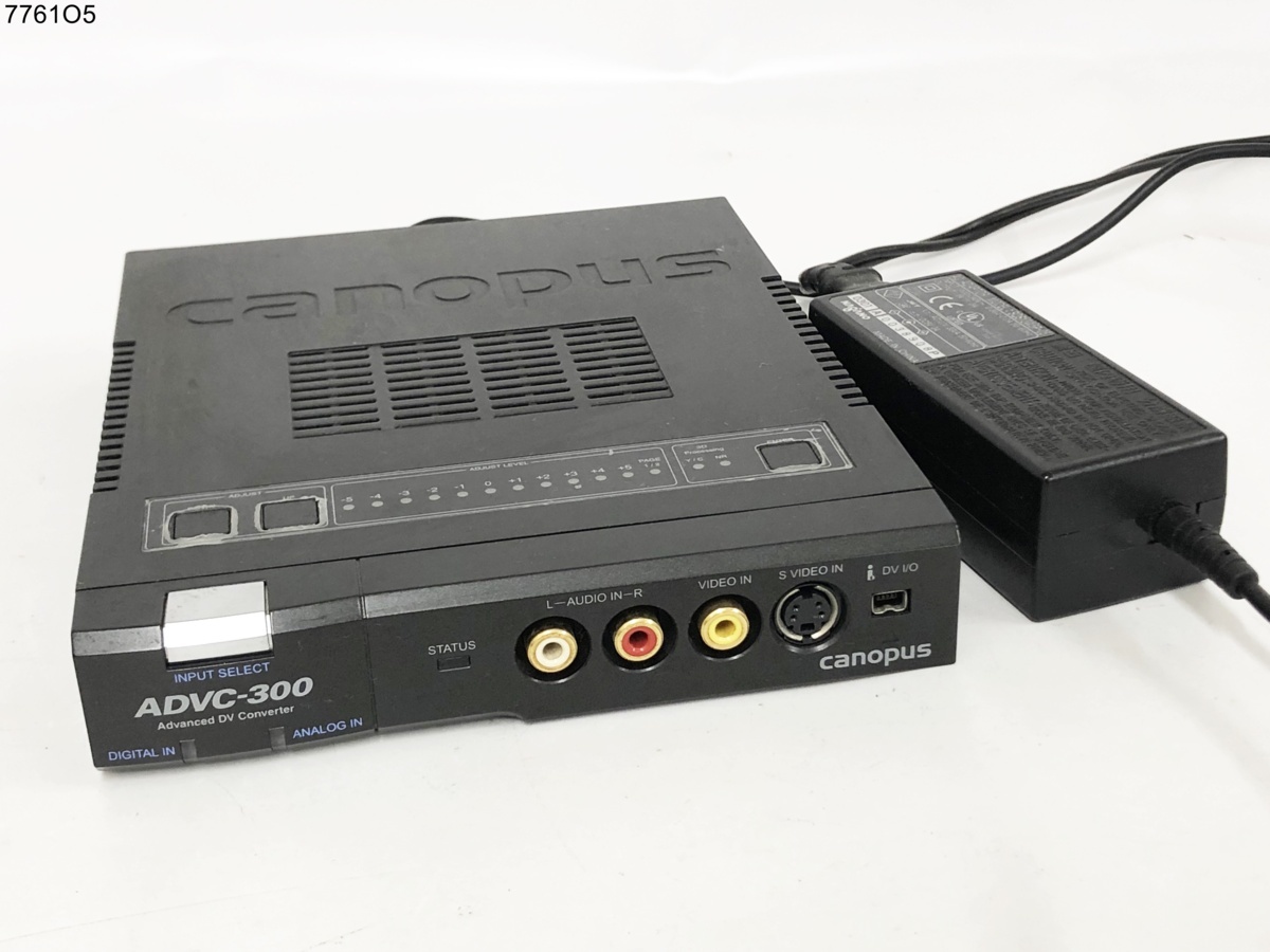 【傷や汚れあり】★通電OK canopus カノープス ADVC-300 Advanced dv Converter DVコンバーター ...