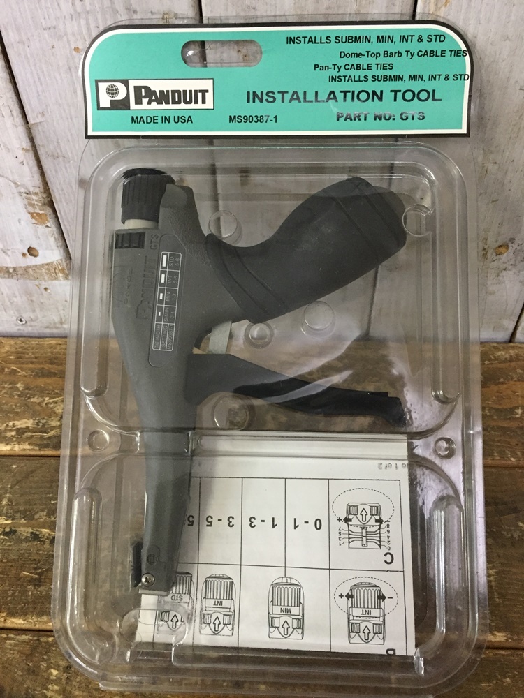 【やや傷や汚れあり】【RH-8881】中古品 PANDUIT installation tool ms90387-1 インシュロック 結束機 ...