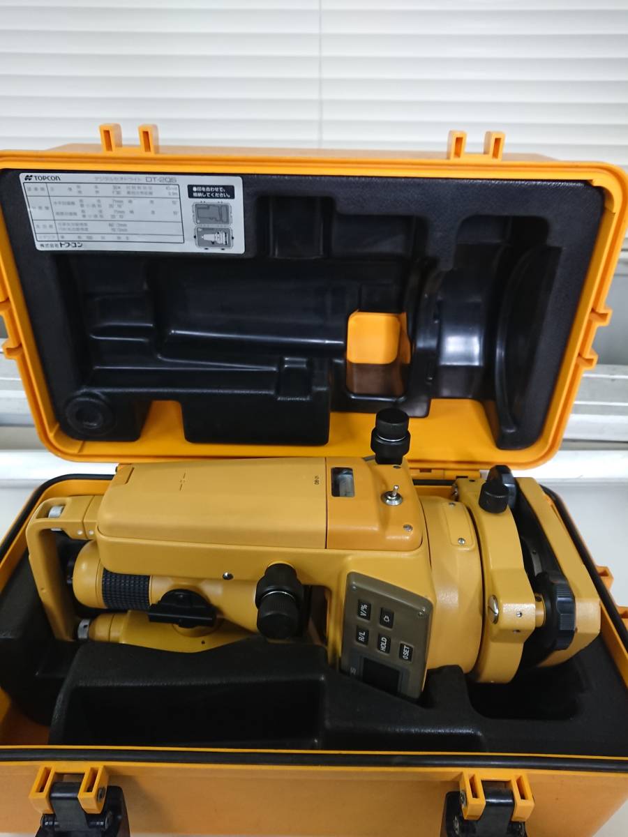 【全体的に状態が悪い】TOPCON トプコン DT-30P ジャンク デジタルトランシット の落札情報詳細| ヤフオク落札価格情報 オークフリー