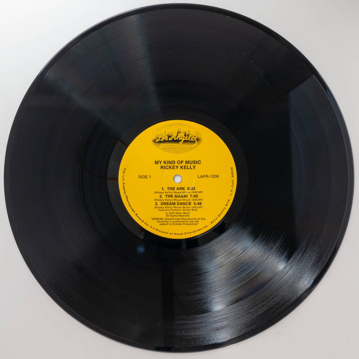 【目立った傷や汚れなし】Rickey Kelly - My Kind Of Musicの落札情報詳細 - Yahoo!オークション落札価格検索 ...