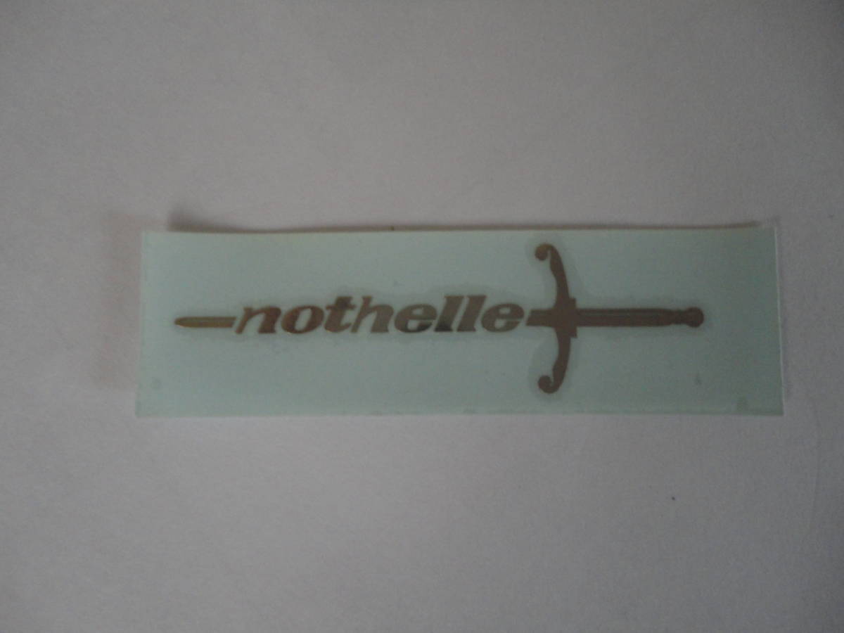【未使用】★ Nothelle ノーテレ ステッカー 文字抜き ！！の落札情報詳細 - ヤフオク落札価格検索 オークフリー