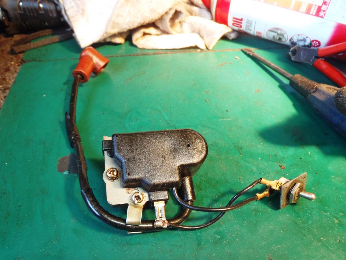 【傷や汚れあり】22/3/12中古パーツ★ゼノアG300共通★リョービES-29A 点火良好イグニッションコイル、点火コイル、コード補修有の落札情報詳細 - ヤフオク落札価格検索 オークフリー