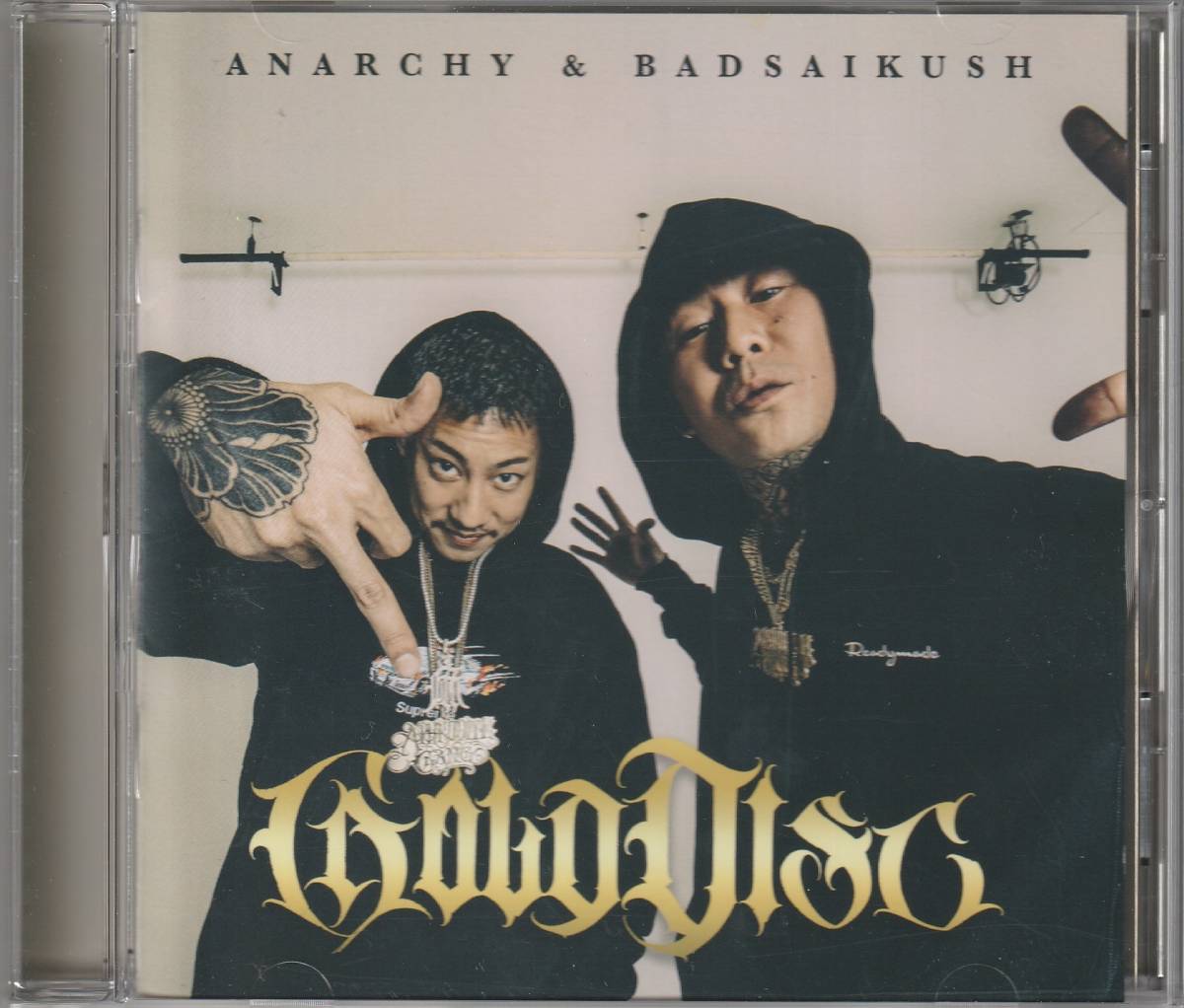 【やや傷や汚れあり】中古cd Hiphop 日本語 Anarchy And Badsaikush/gold Disc/2020年 舐達麻