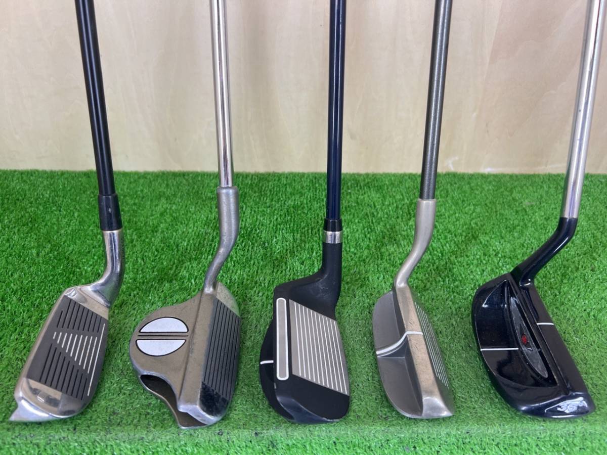 【傷や汚れあり】【アプローチ苦手！イップス対策に！】Chipper チッパー 5本セット DUNLOP/TOP LANKING/GOLF ...