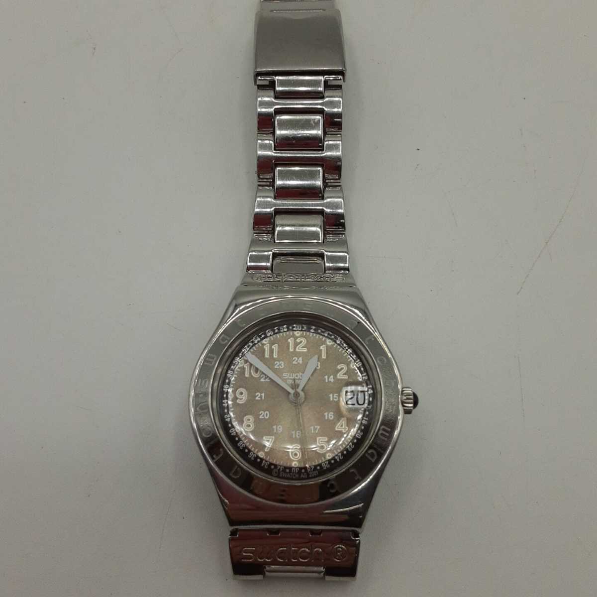 【全体的に状態が悪い】swatch スウォッチ SR726SW シルバー 銀色 メンズ腕時計 腕時計 時計 Kの落札情報詳細 - ヤフオク落札 ...