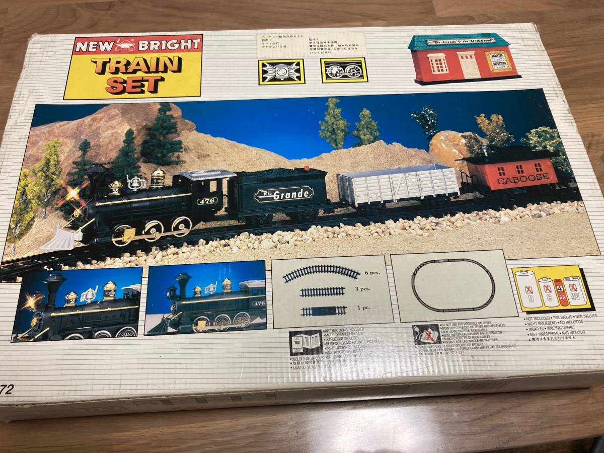 【傷や汚れあり】NEW BRIGHT TRAIN SET Rio Grande CABOOSE 電車 トレインセットの落札情報詳細 ...