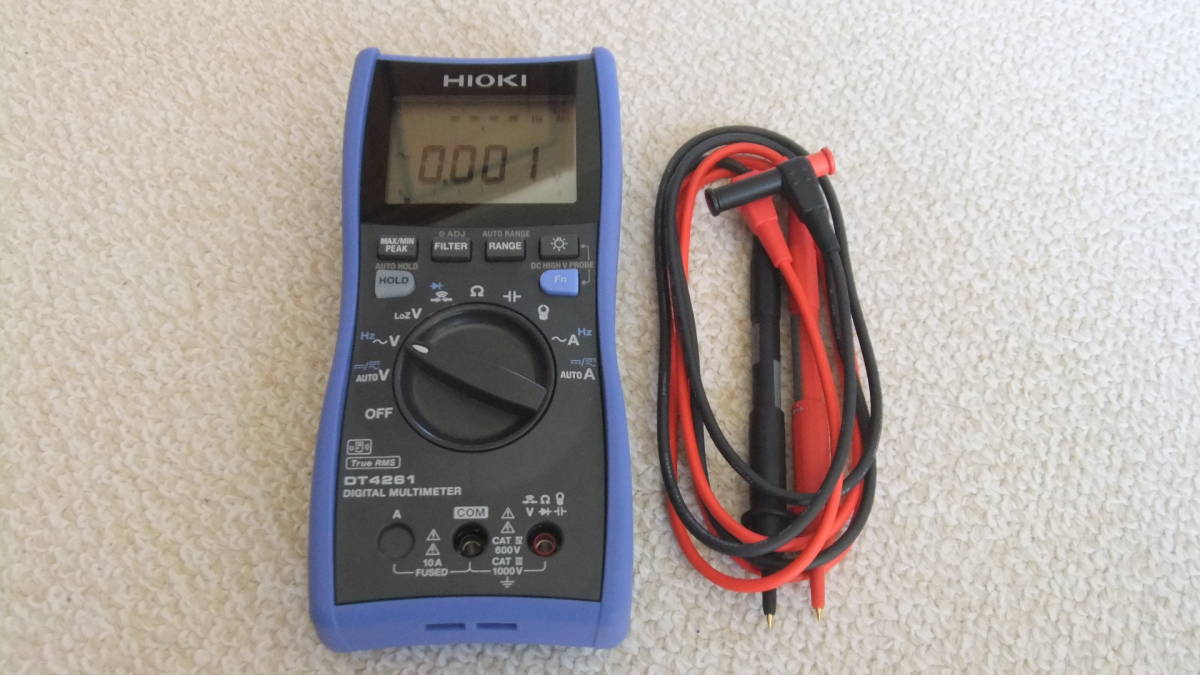 HIOKI デジタル ハイ テスター 3200(1994年製、ケース、取説付き) の落札情報詳細| ヤフオク落札価格情報 オークフリー