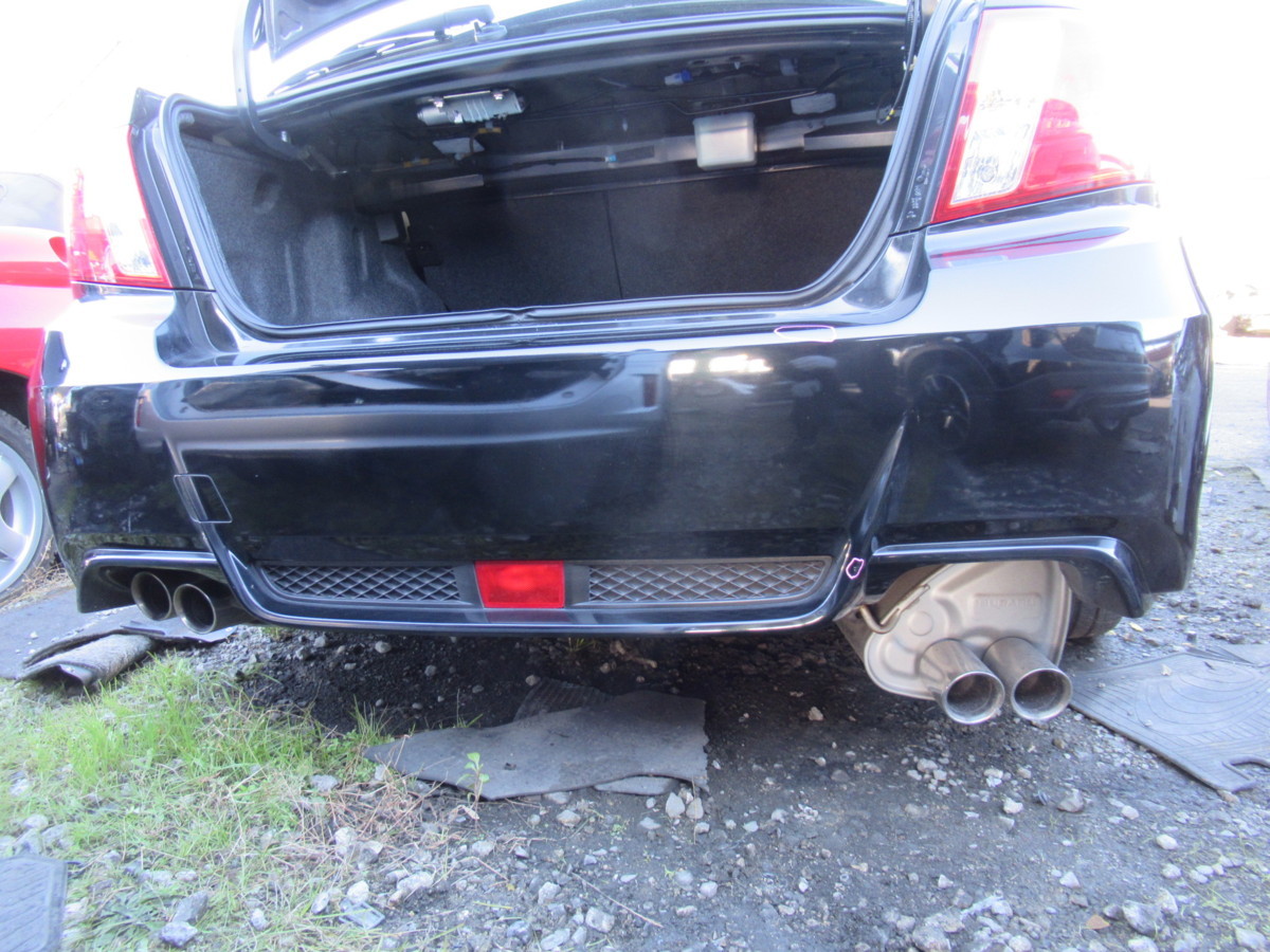 【やや傷や汚れあり】(B01892-B) インプレッサ WRX STi (GVF) リアバンパー 32J オブシディアンブラックパール H23年 2011年 CBA-GVF GV の落札情報 ...