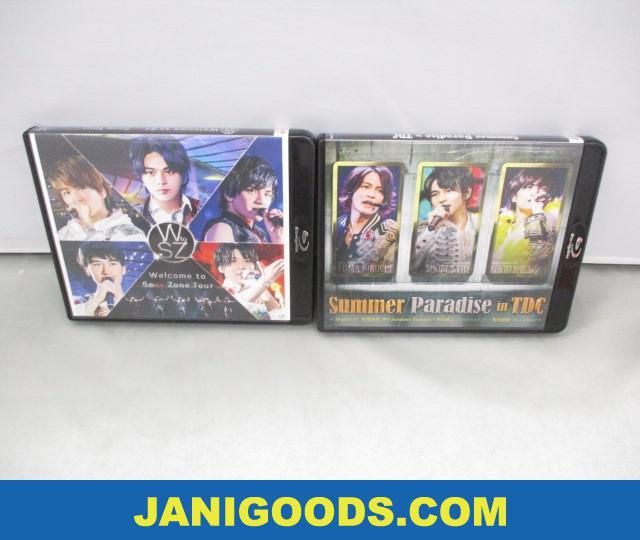 【目立った傷や汚れなし】Sexy Zone Blu-rayセット Summer Paradise in TDC/Welcome to Sexy Zone Tour 2点 【美品 同梱可】ジャニ ...
