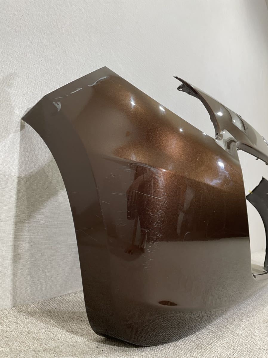 【やや傷や汚れあり】HA25S/HA35S アルト 純正 フロントバンパー (ZEL マルーンブラウンパール) 71711-64L1 ...