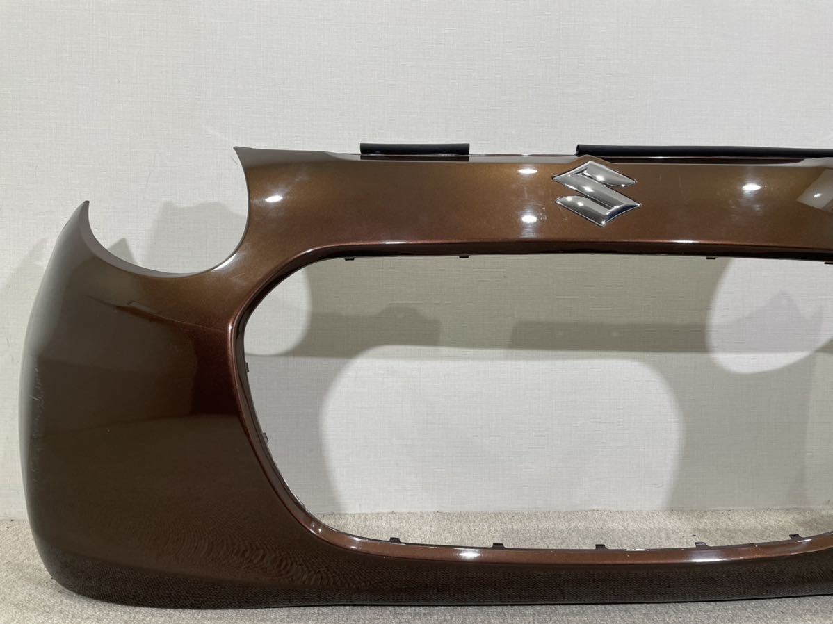 【やや傷や汚れあり】HA25S/HA35S アルト 純正 フロントバンパー (ZEL マルーンブラウンパール) 71711-64L1 ...