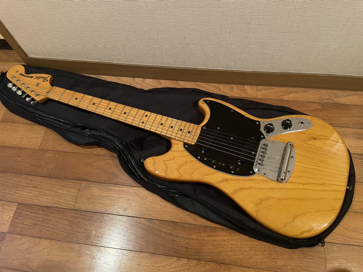 【やや傷や汚れあり】Fender JAPAN MG77 MUSTANG ムスタングの落札情報詳細 - ヤフオク落札価格検索 オークフリー