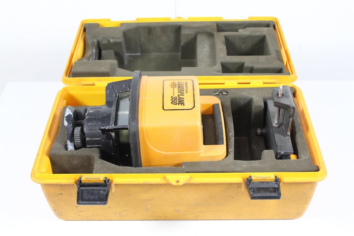 【やや傷や汚れあり】〇 スペクトラフィジックス L-350 LASERPLANE 350 回転レーザーレベル 測量 Spectra ...