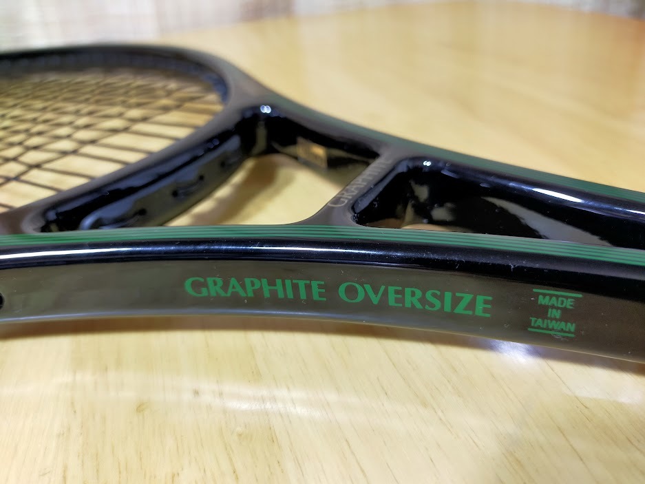 【やや傷や汚れあり】PRINCE GRAPHITE OVERSIZE (MADE IN TAIWAN 4本ライン）の落札情報詳細 - ヤフオク ...