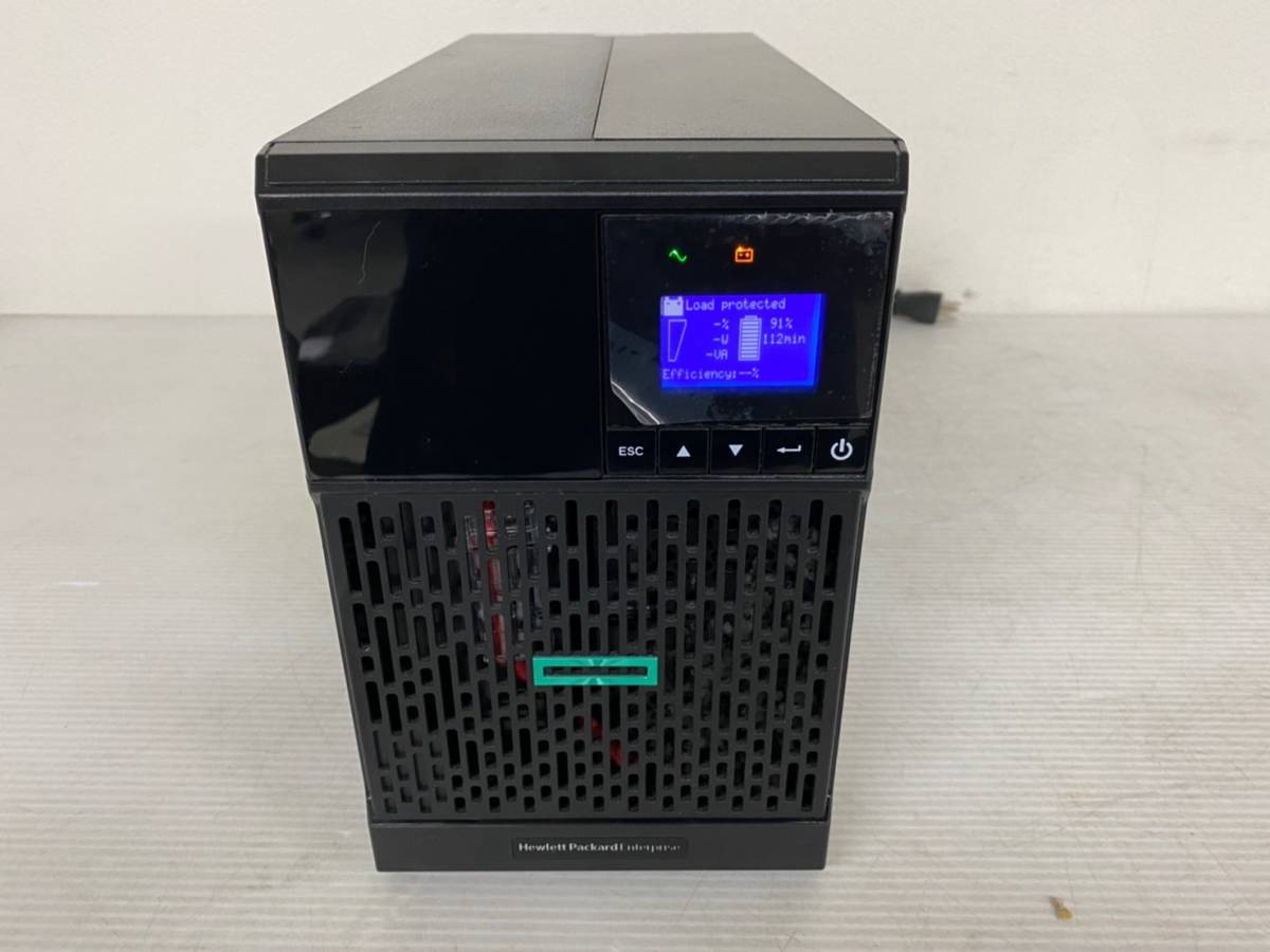 【目立った傷や汚れなし】【HP】 ヒューレット・パッカード HPE タワー型 UPS T750 G5 ラインインタラクティブ 無停電電源装置の ...