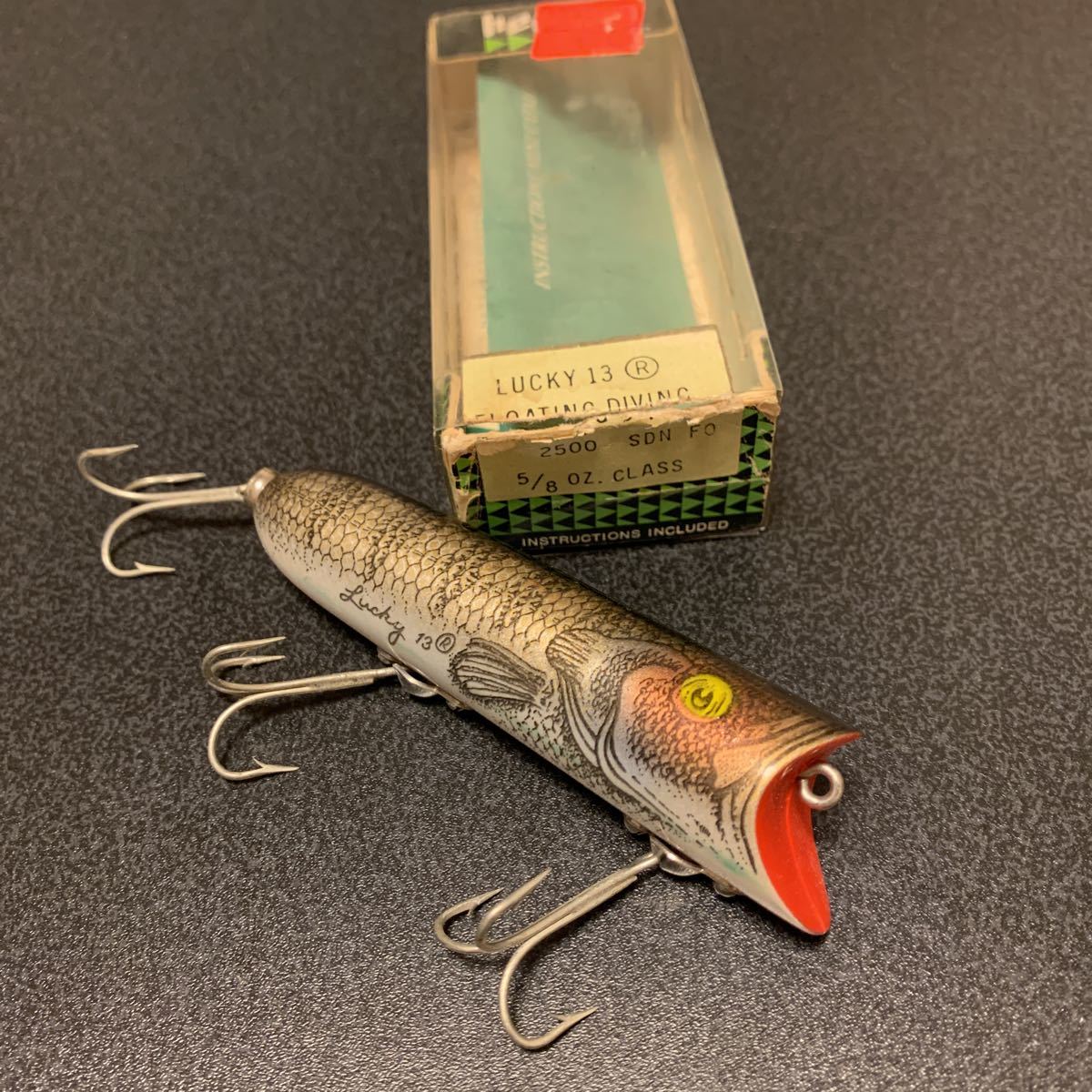 【未使用に近い】オールドヘドン HEDDON LUCKY 13SDN boxの落札情報詳細 - Yahoo!オークション落札価格検索 オークフリー