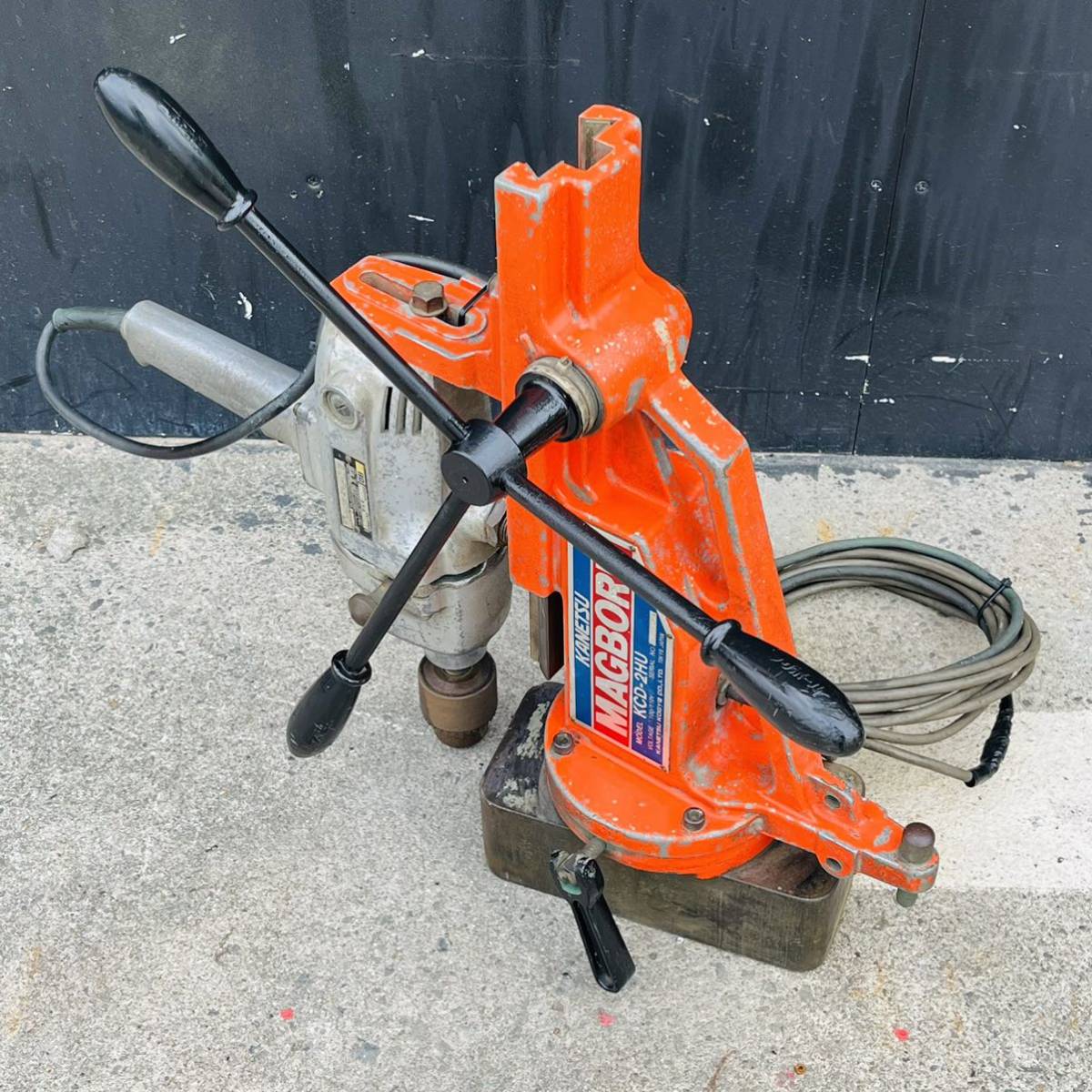 【傷や汚れあり】中古動作品 カネツー MAGBORE マグボール 磁気ボール盤 KCD-2HU 動作良好の落札情報詳細 - ヤフオク落札価格 ...