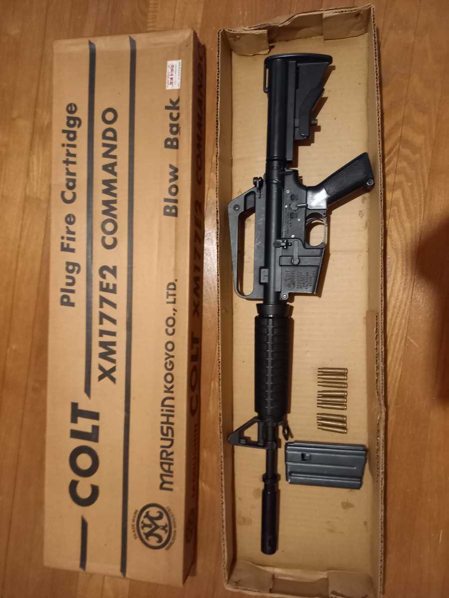【中古】MGC M-16 CAR-15 COMMANDO 金属製 SMG刻印有り の落札情報詳細| ヤフオク落札価格情報 オークフリー