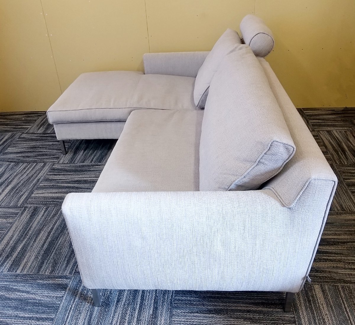 【目立った傷や汚れなし】★美品★eilersen アイラーセン[ STREAMLINE COUCH SOFA ストリームライン カウチソファ ...