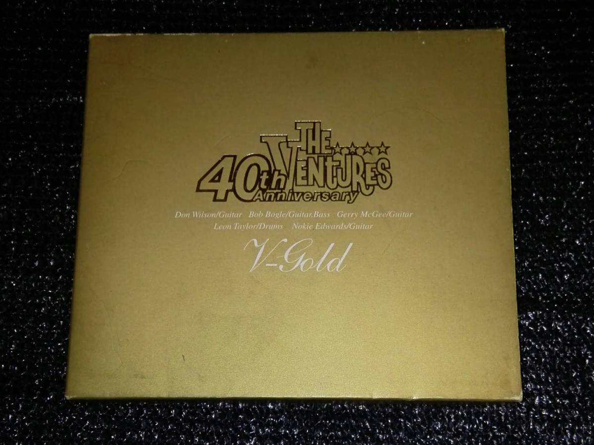 【やや傷や汚れあり】☆ザ・ベンチャーズ「V - ゴールド」 帯付き ステッカー付き THE VENTURES - 40th Anniversary V-GOLDの落札情報詳細 - ヤフオク落札 ...