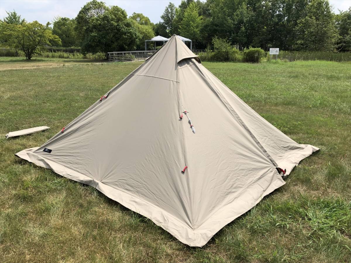 【やや傷や汚れあり】FIELDOOR フォークテントTC 280 焚き火に強いTC生地ポリコットンの落札情報詳細 - ヤフオク落札価格情報 オークフリー