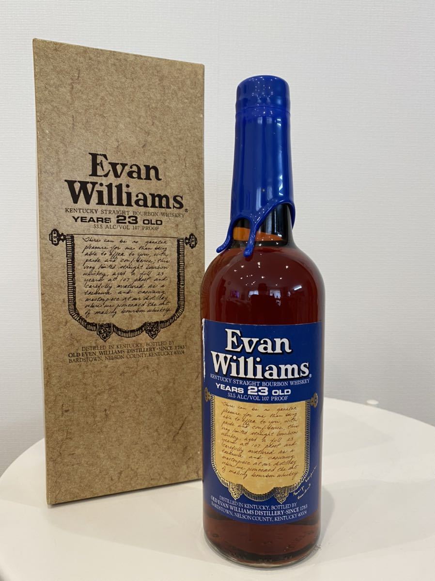 EVAN WILLIAMS【エヴァンウィリアムズ】 7年 グリーンラベル 43%750ml ウイスキー特級 218_ の落札情報詳細| ヤフオク落札価格情報 オークフリー