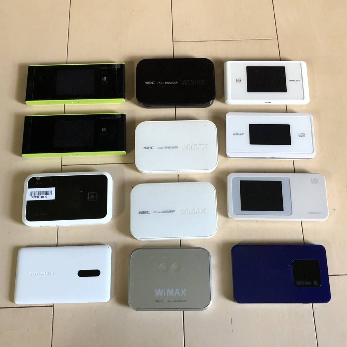 【傷や汚れあり】Wi-Fi ルーター UQ WIMAX / NEC WiMAX 他 12点まとめ 動作未確認の落札情報詳細 - ヤフオク落札価格検索 オークフリー