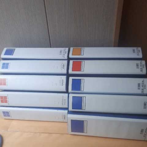 【やや傷や汚れあり】 ASKUL コクヨ A4 チューブファイル 10冊 キングファイル bの落札情報詳細 - ヤフオク落札価格検索 オークフリー