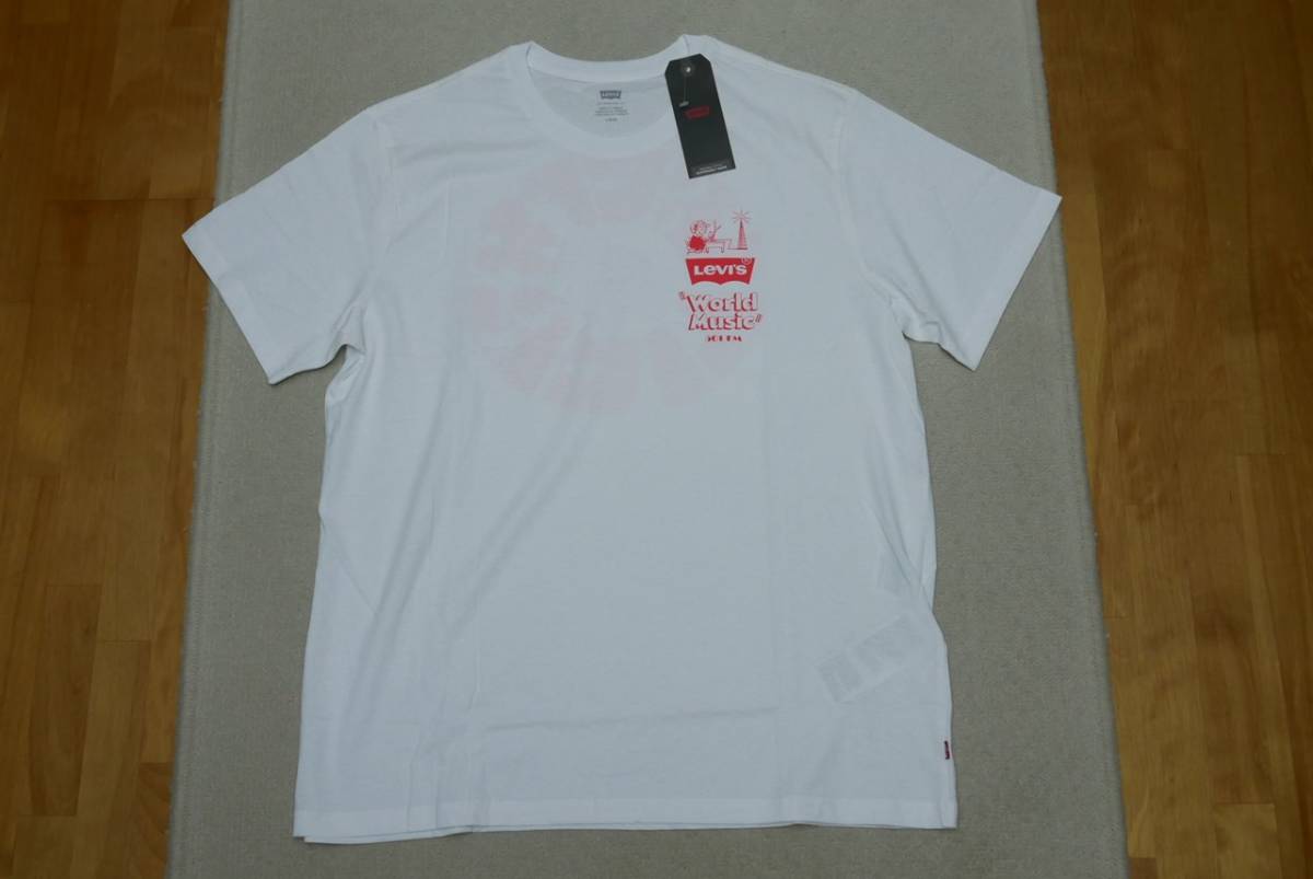 【未使用】新品リーバイス22489-0470 XLサイズ 半袖 Tシャツ ハウスマークバックロゴ ホワイト/白 ショートスリーブ の落札情報 ...