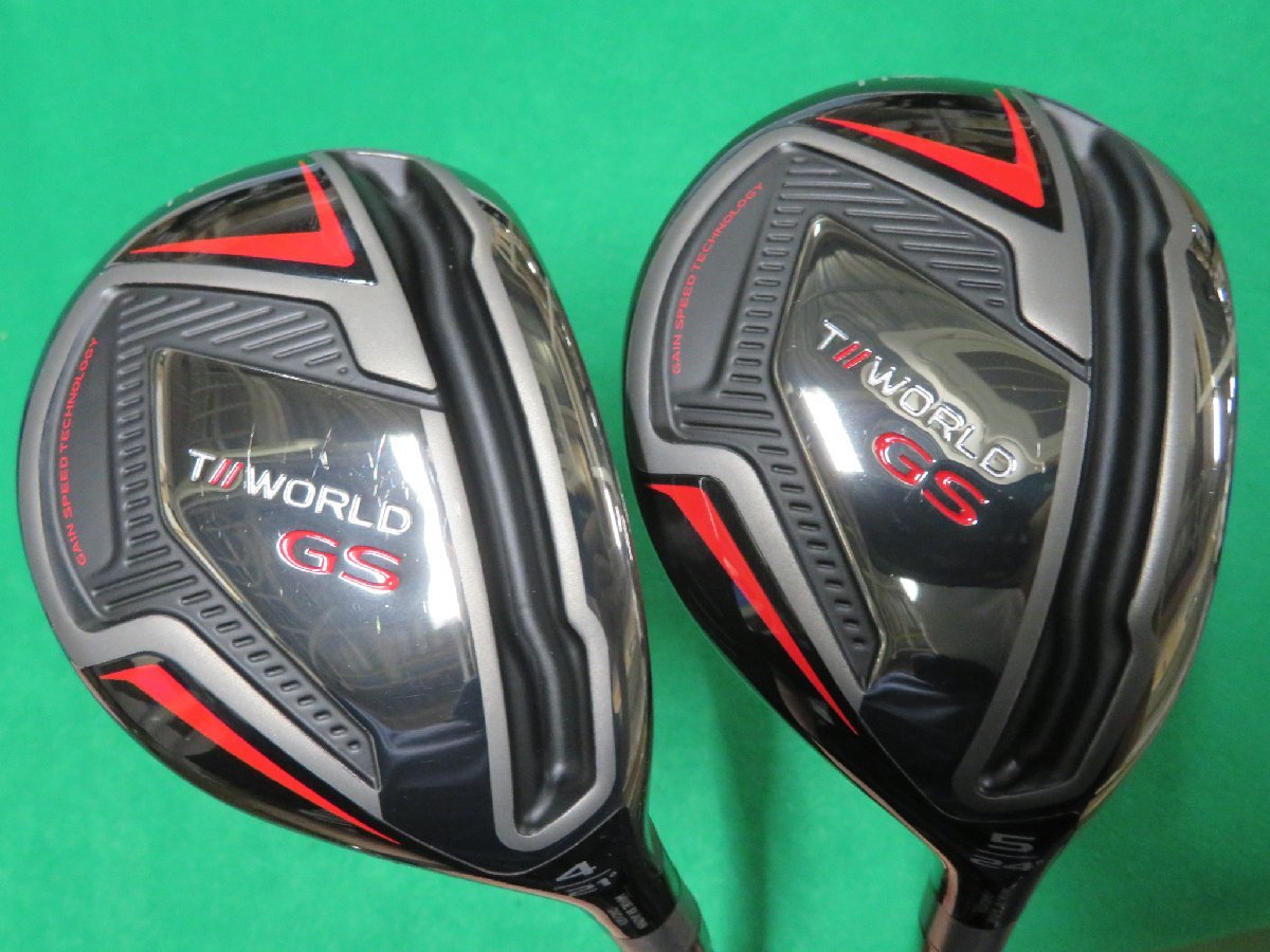 【やや傷や汚れあり】【中古】 本間ゴルフ 2021 T//WORLD ツアーワールド GS ユーティリティ 2本セット #4 ＆ #5 【SR】 SPEEDTUNED 48 HC付きの落札情報 ...